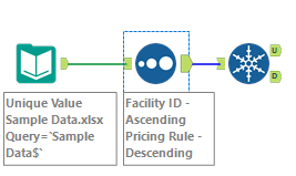 Choosing a particular line using the Unique Tool - Alteryx Community