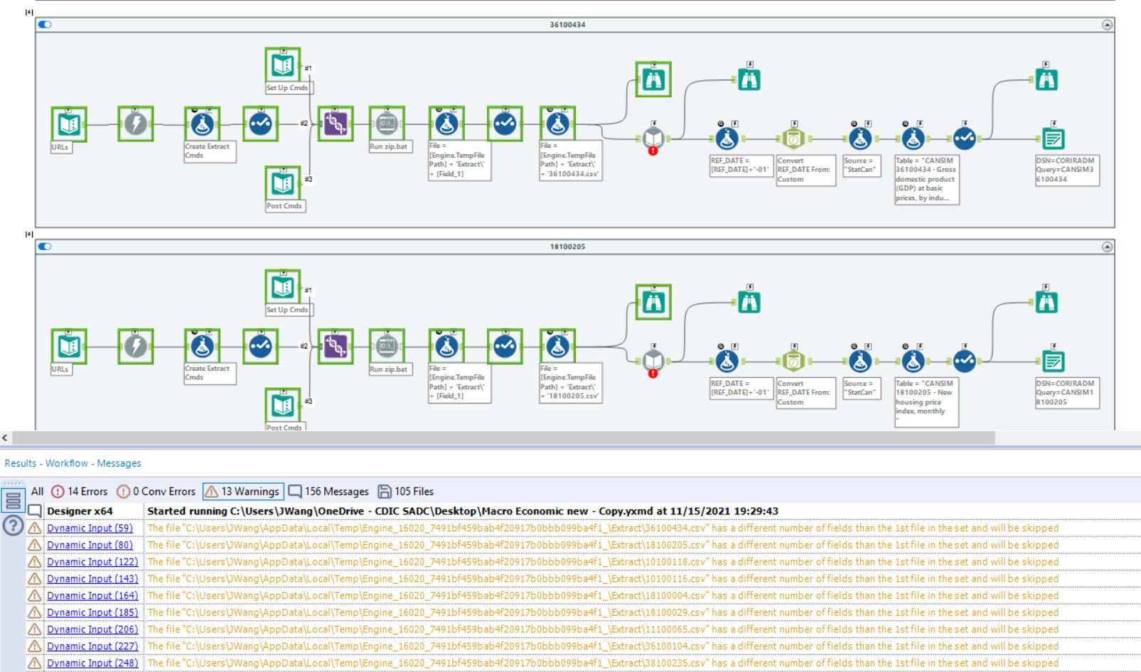 Need help on Dynamic File Input Tool - Alteryx Community