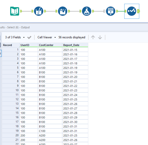 Solved: generate the row based on condition - Alteryx Community