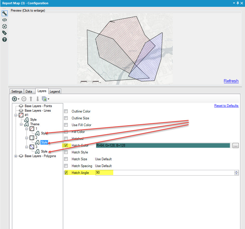 Solved: Hatched Thematic Polygon Layer - Alteryx Community