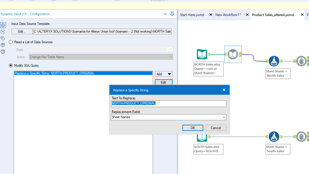 Solved: Data combine using UNION tool - Alteryx Community