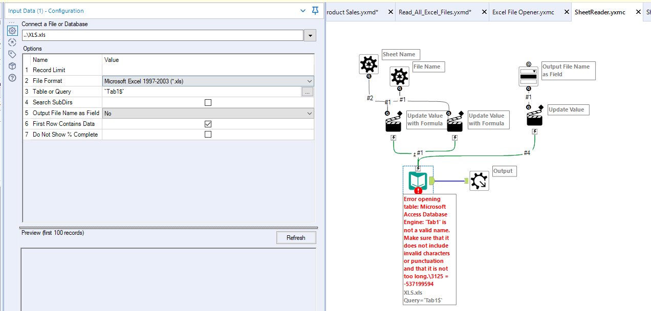 Solved: Macro setting - Data contained in the first row - Alteryx Community