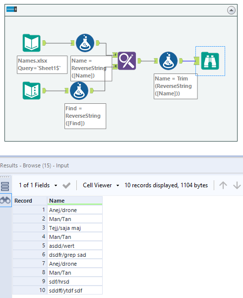 Solved: Removing mr, miss, ms, dr, prof, mrs. from the na... - Alteryx ...