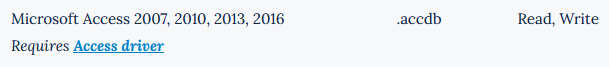 Microsoft Access Database Engine Error - Alteryx Community