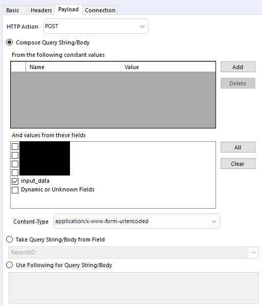 Download Tool issue with POST json payload and quo... - Alteryx Community