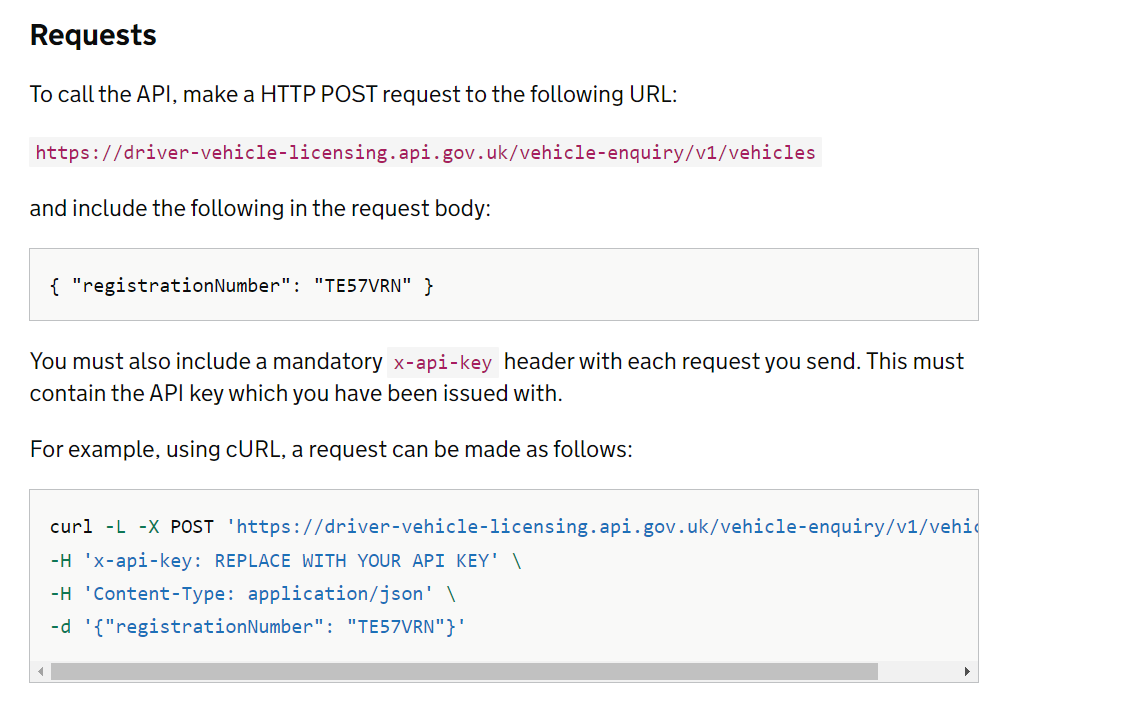 Solved: Connecting to DVLA API - Alteryx Community