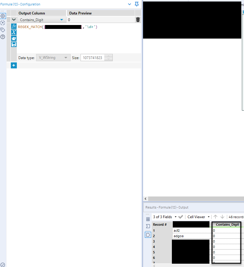 Solved: Row contains all digits then True - Alteryx Community