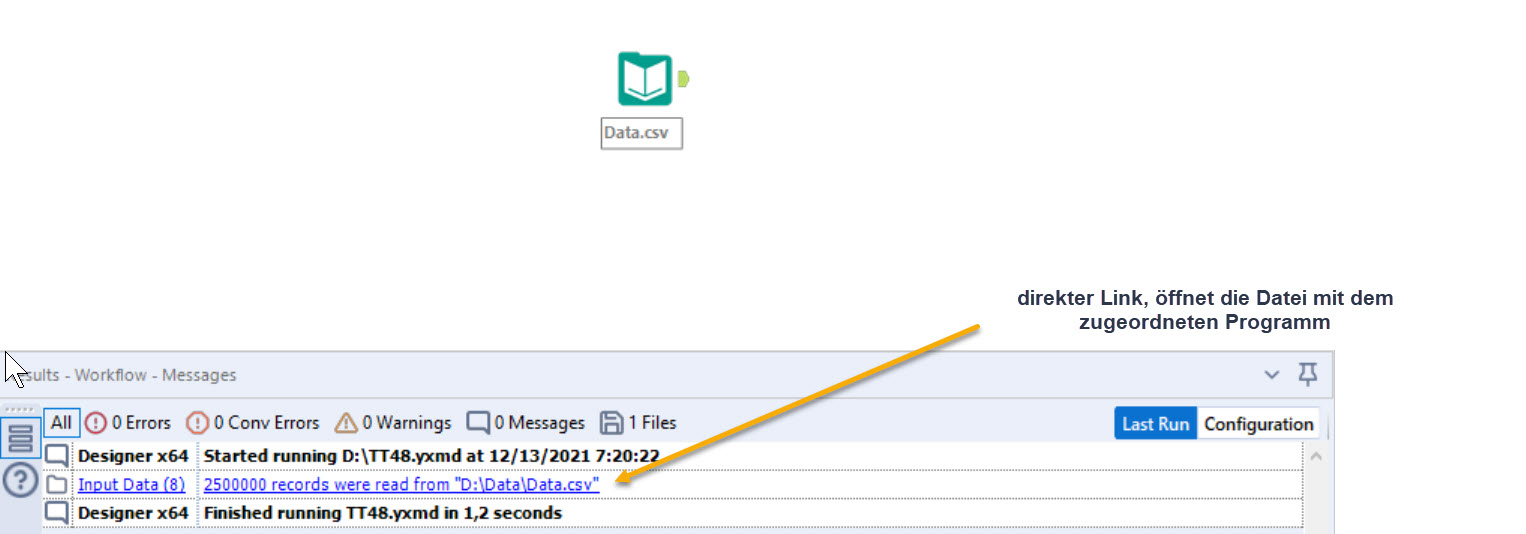 Results Window anpassen | Tuesday Tipps #48 - Alteryx Community