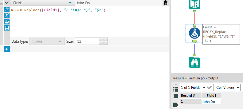 Solved: Regex - Fix names without removing space between n... - Alteryx Community