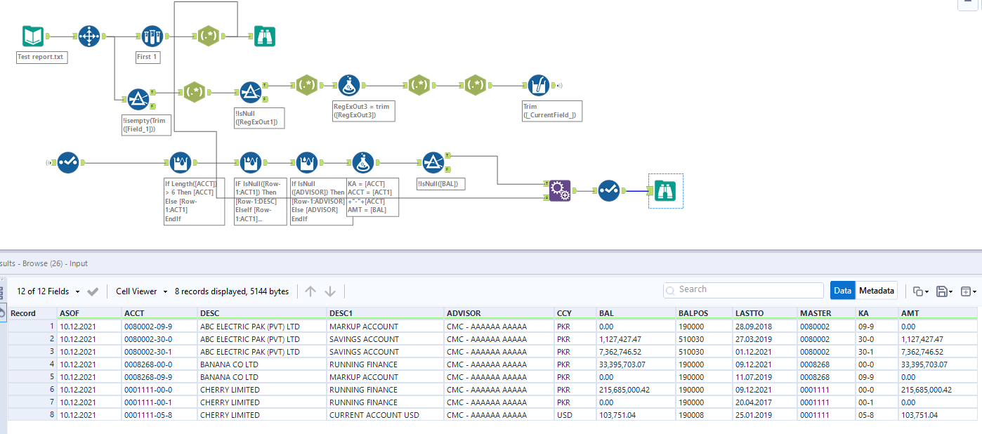 Extracting data from semi-structured text files - Alteryx Community