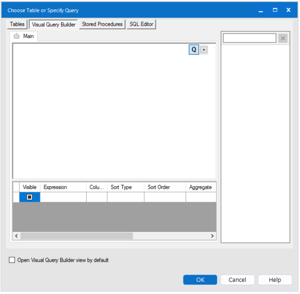 List of Tables in Visual Query Builder - Alteryx Community