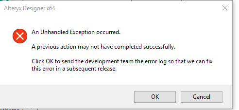 Solved: Problems connecting to SQL - Alteryx Community