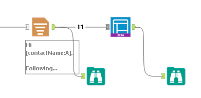 Visual Layout Tool Keep Displaying Just One Record - Alteryx Community