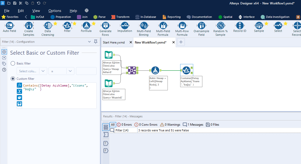 About Using Filter Tool Alteryx Community 