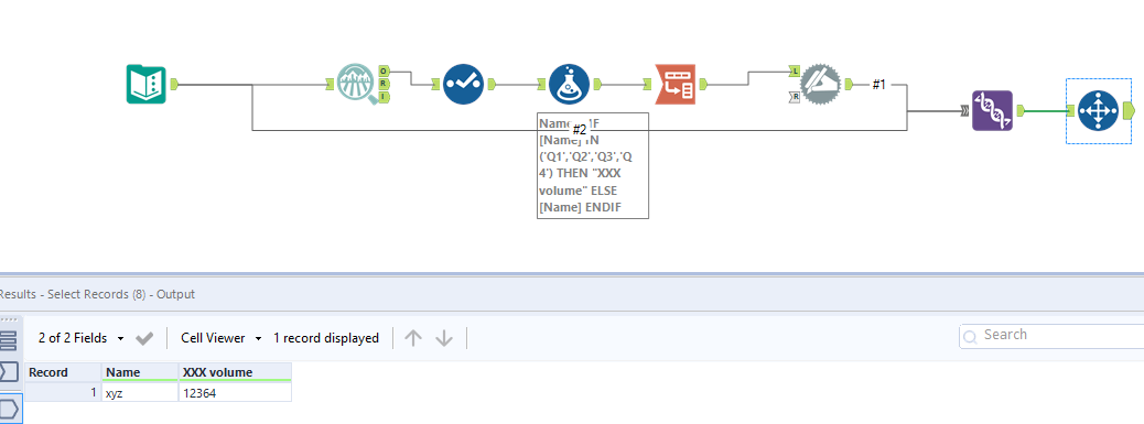 Solved: Change the name of the column header dynamically - Alteryx ...