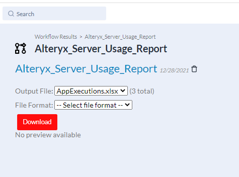 Alteryx Server Usage Monitoring &amp; Reporting - pvsmt99345