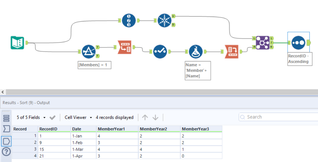 Solved Add Columns Based On Multiple Flag Columns Alteryx Community