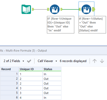 Solved: Multirow formula - If statement - Alteryx Community
