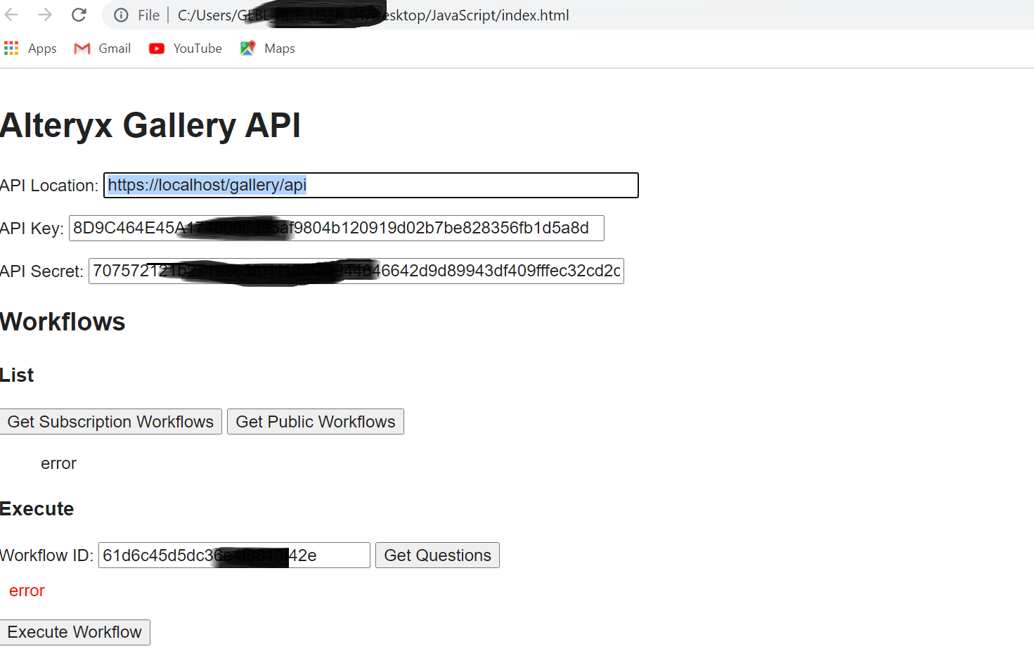 How to Run Alteryx Workflow from NodeJS or using J... - Alteryx Community