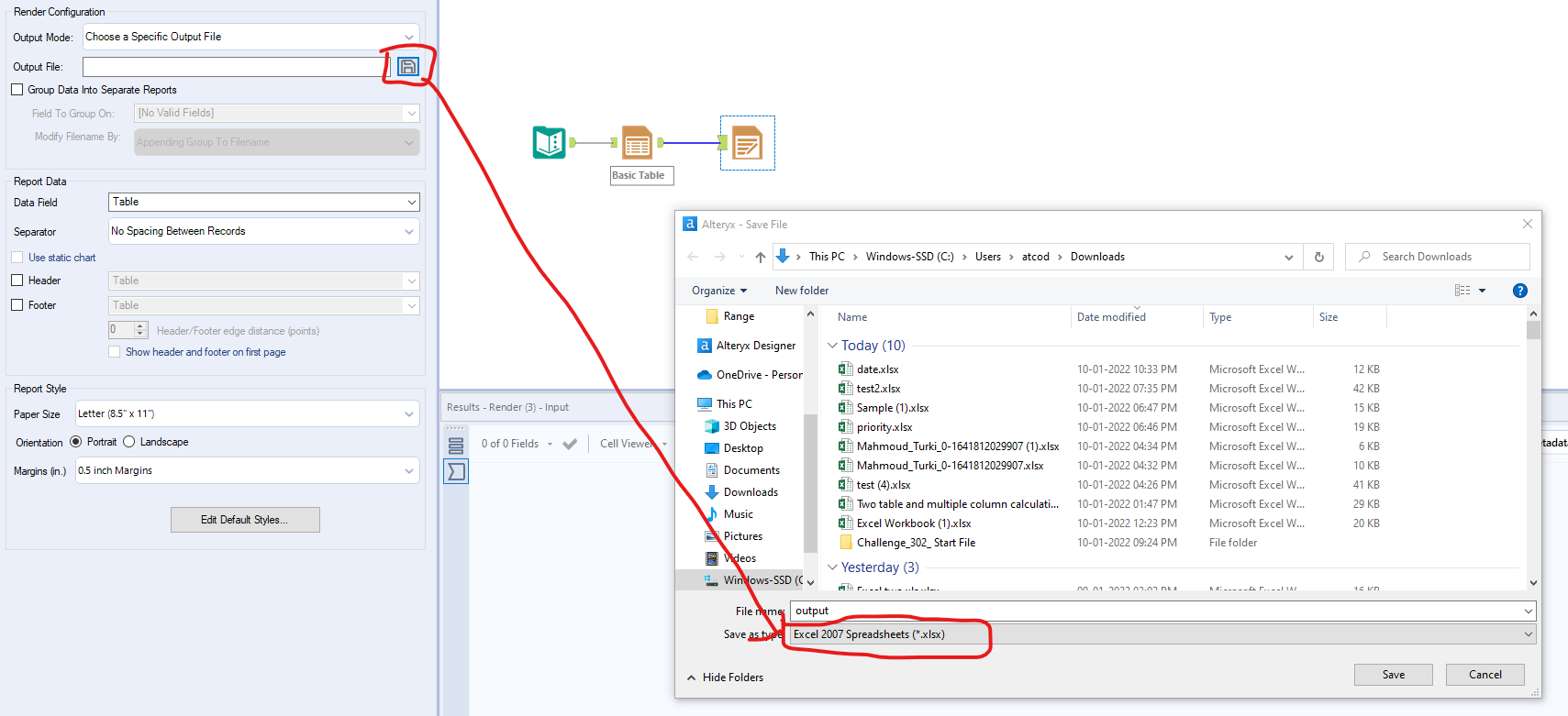 Solved: Table tool - Alteryx Community