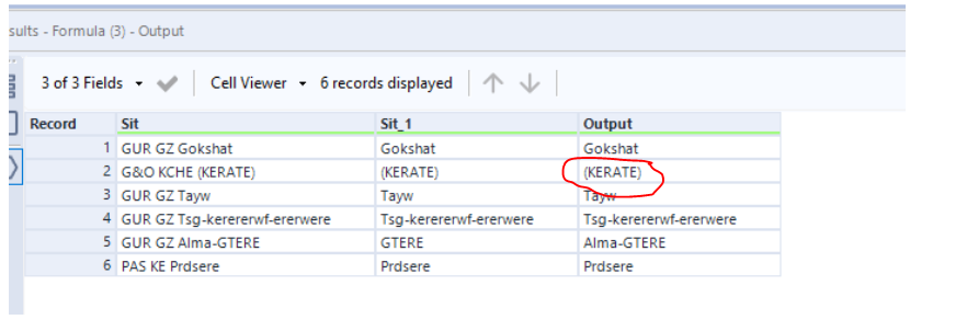 Regex Extracting Text From A Column With Spaces Alteryx Community