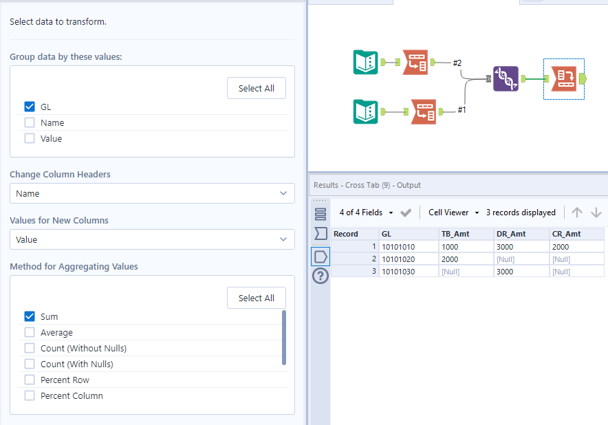 Match and combine data from two input files - Alteryx Community