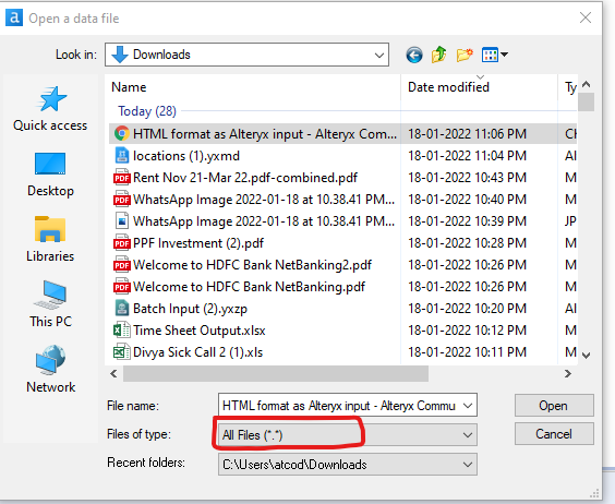 HTML format as Alteryx input - Alteryx Community