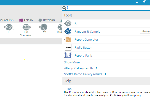 Solved: R tool is not added - Alteryx Community