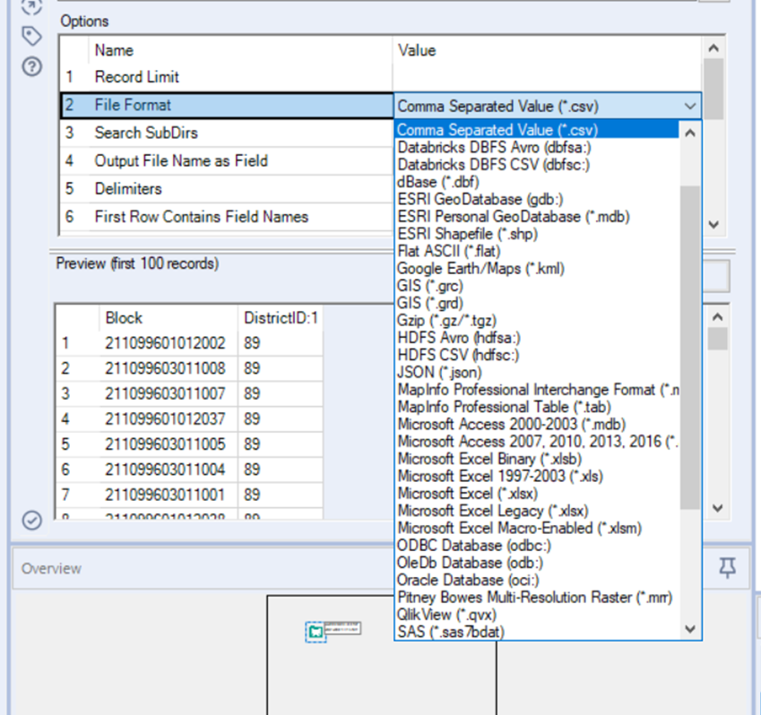 Data Input Tool File Formats and txt files - Alteryx Community