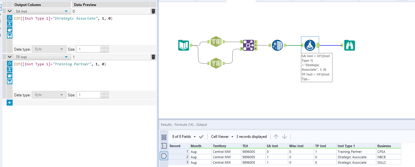 Solved: Adjust number and extract data down - Alteryx Community