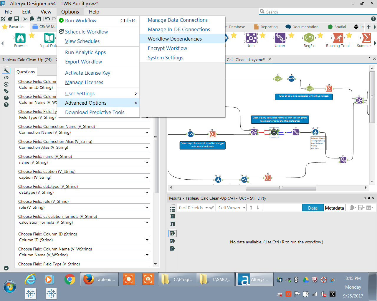 Tableau TWB Audit Workflow - Sharing and Asking fo... - Alteryx Community