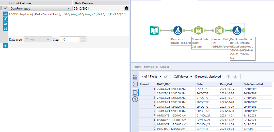 Solved: Date Format Conversion - Alteryx Community