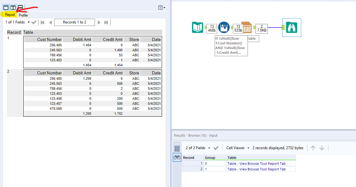 Solved: Bold Specific Cell or Data with Color - Alteryx Community