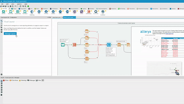 Tool Mastery | Visual Layout - Alteryx Community