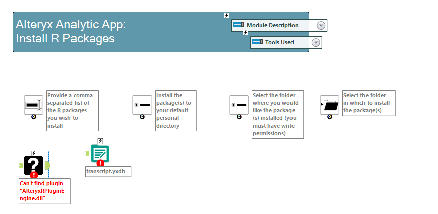 Install R Packages - Alteryx Community