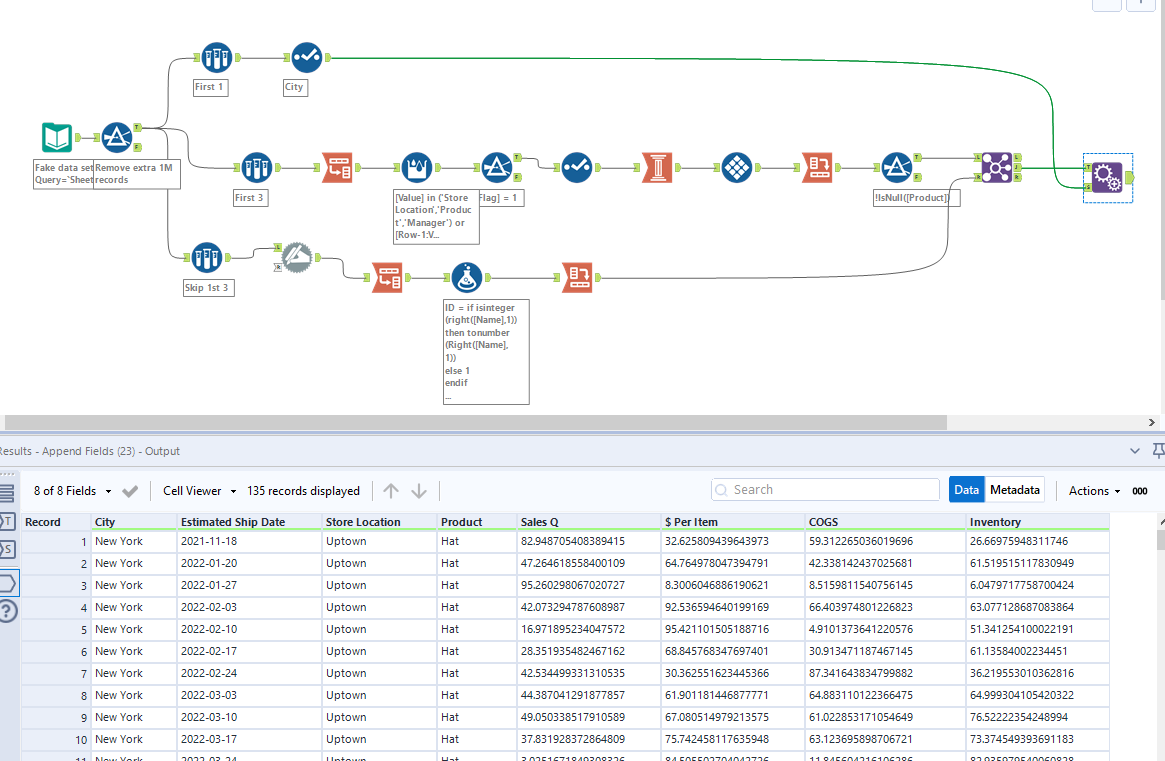 Turning a cell into a column - Alteryx Community