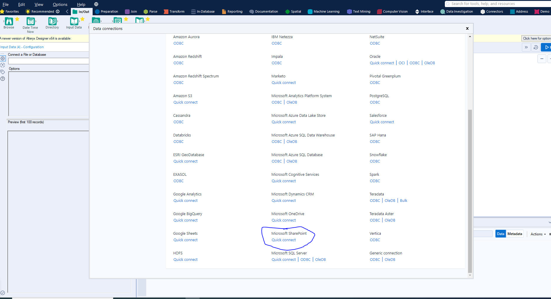Solved Sharepoint Files Input And Output Tools Alteryx Community