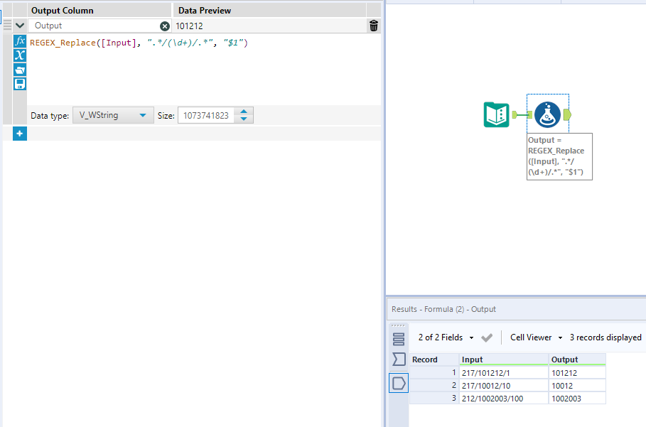 Solved: regular expression help - Alteryx Community