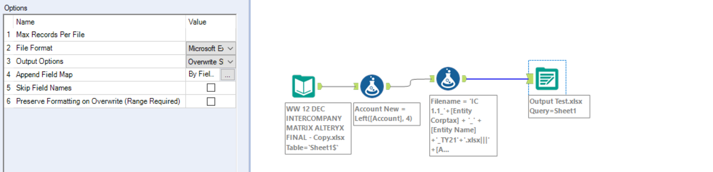 How to add a summary tab - Alteryx Community