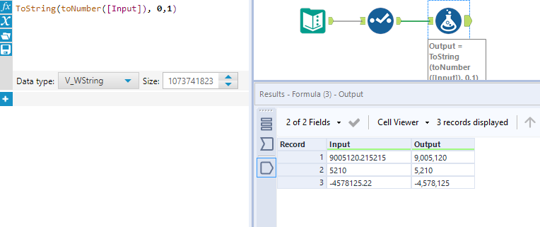 Solved: Manual sorting and number formatting query - Alteryx Community