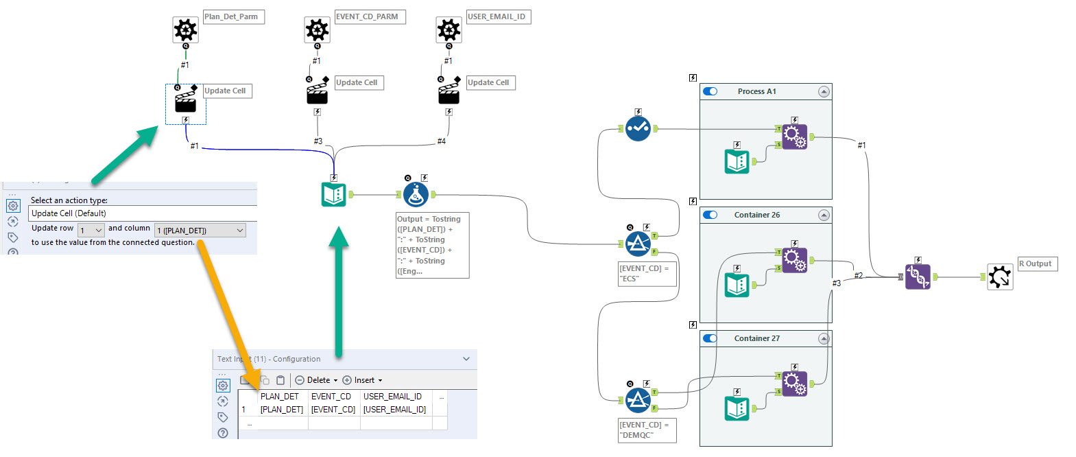Solved: Macro Design. Processing a list of triggers. - Alteryx Community