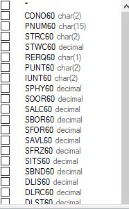 Solved: IBM DB2 Iseries Field Names and Field Descriptions - Alteryx Community