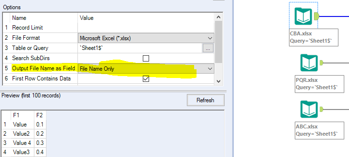 Combining multiple file through Union - Alteryx Community