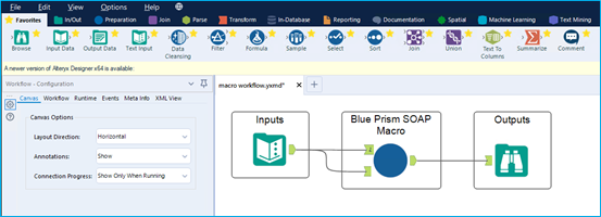 Blue Prism SOAP Macro - Alteryx Community