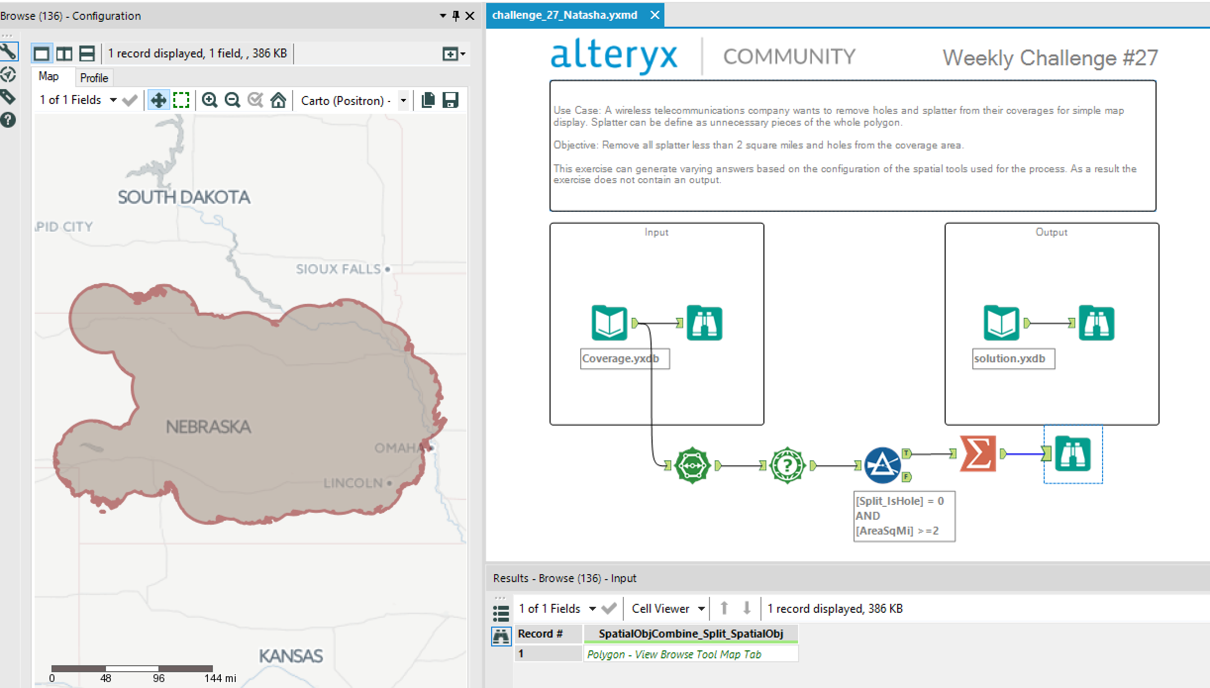 Challenge #27: Spatial Telco Coverage Smoothing - Alteryx Community