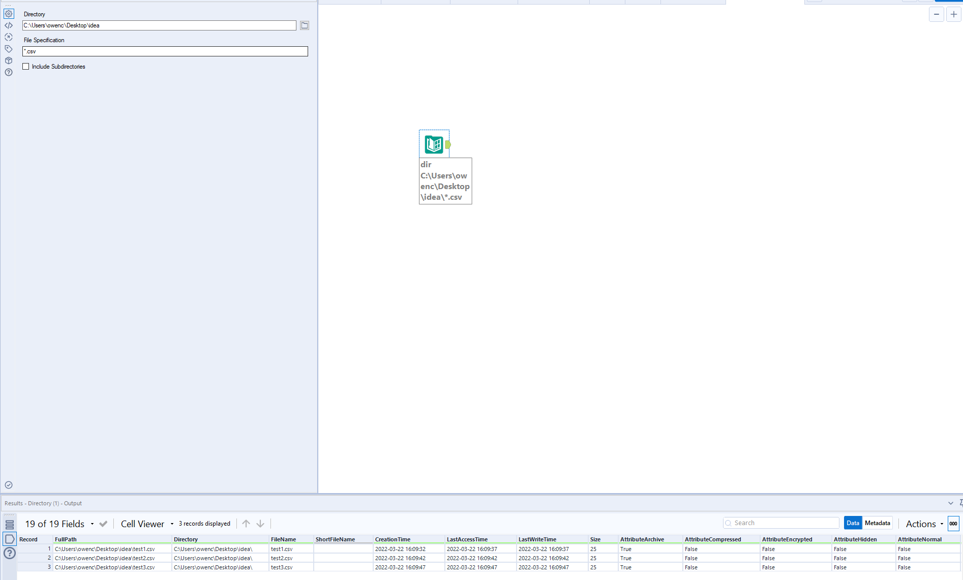 Fix Directory Tools Relative Path - Alteryx Community