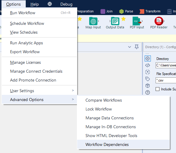 Fix Directory Tools Relative Path - Alteryx Community