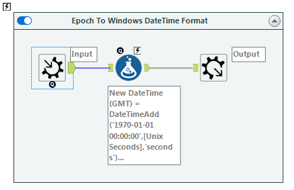 Convert Unix Time / Epoch Time To Windows / Local ... - Alteryx Community