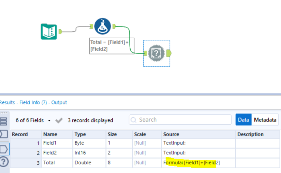How do I out formula expressions to an output file... - Alteryx Community