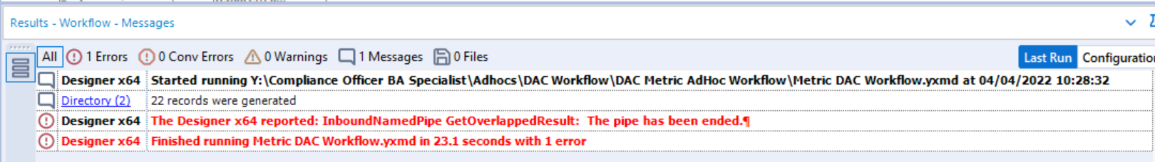 Formatting for Batch Macro Excel Output Sheets - Alteryx Community